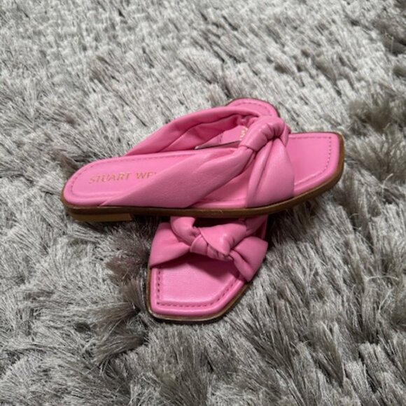 Stuart Weitzman | Shoes | Stuart Weitzman Playa Knot Slide Sandals ...